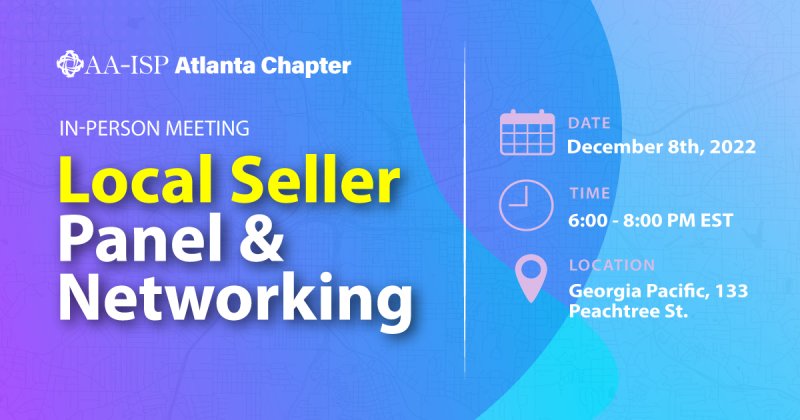 Emblaze Events | Register For AA-ISP Atlanta Chapter: Local Seller ...